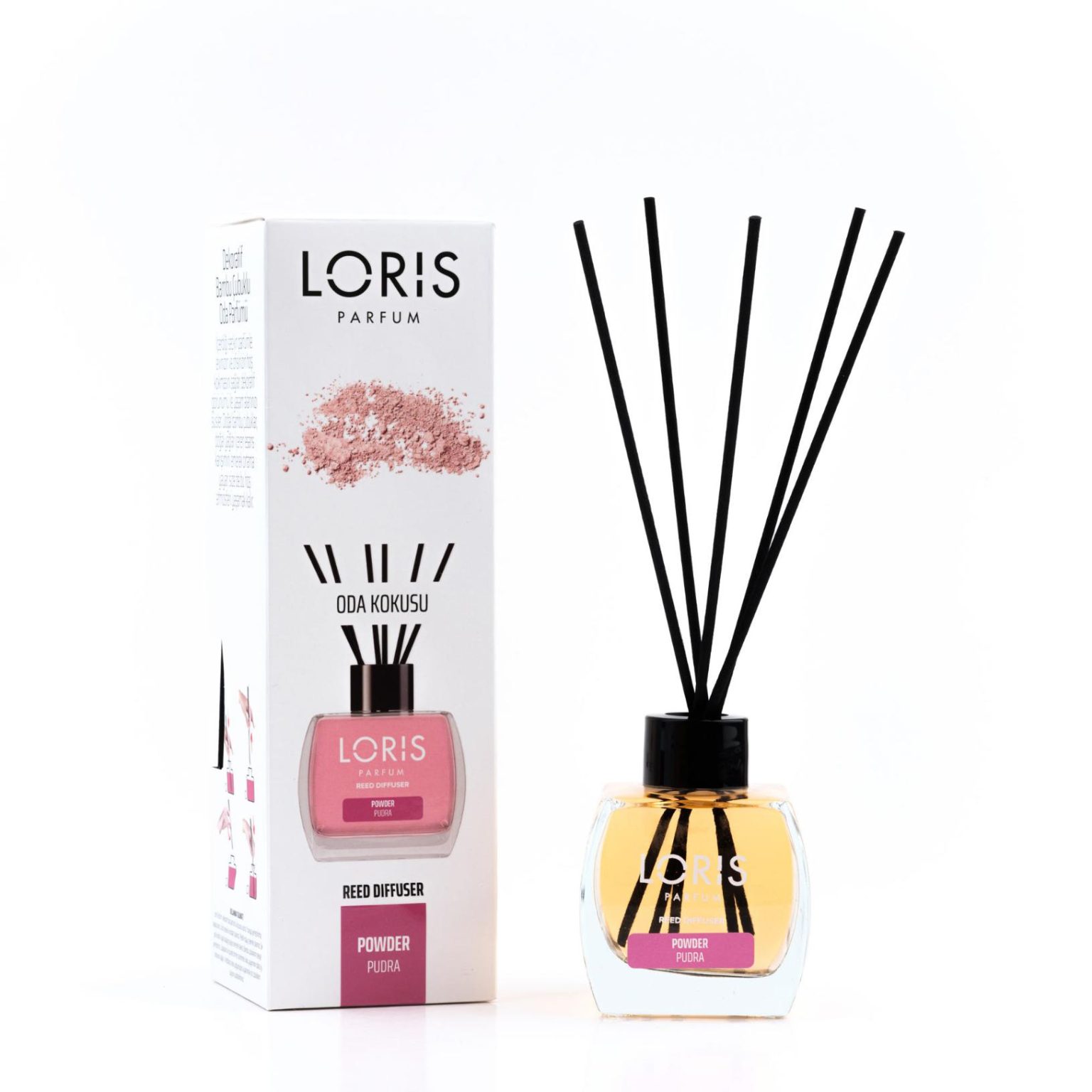 Powder 120 ML Reed Diffuser - Loris Parfume KW