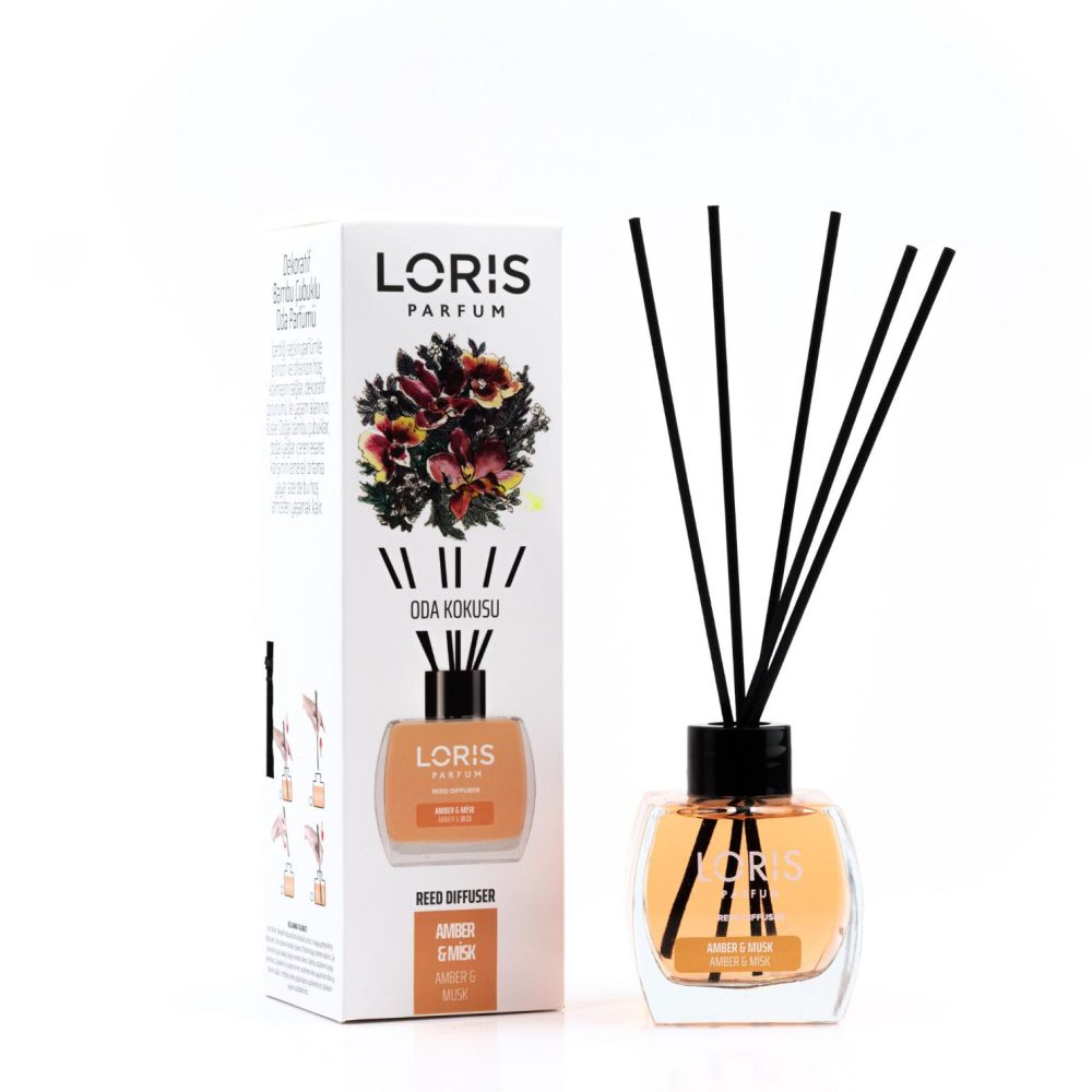 Amber& Musk 120 ML Reed Diffuser - Loris Parfume KW