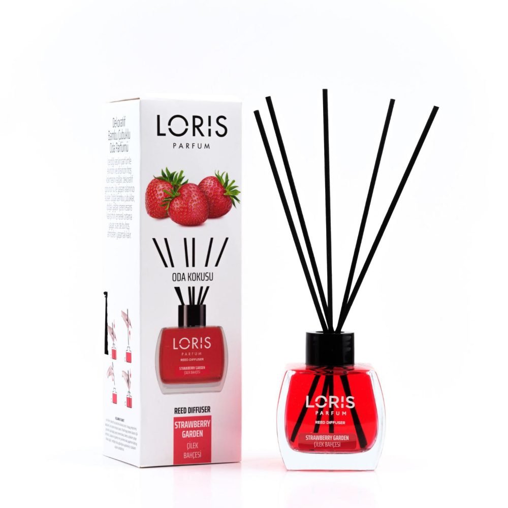 Strawberry Garden 120 ML Reed Diffuser - Loris Parfume KW